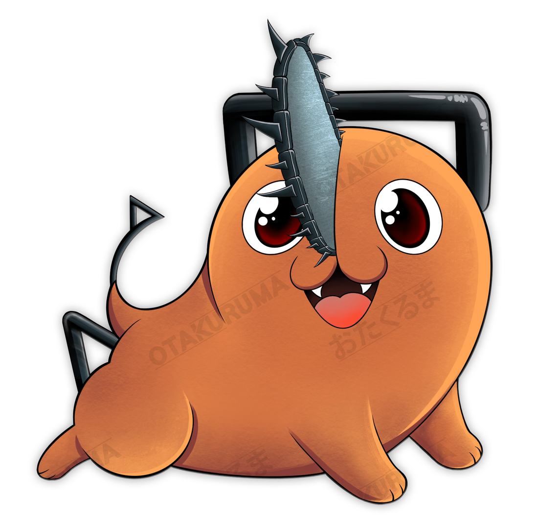 Anime Peeker and Stickers | Chainsaw man | Pochita – Otakuruma