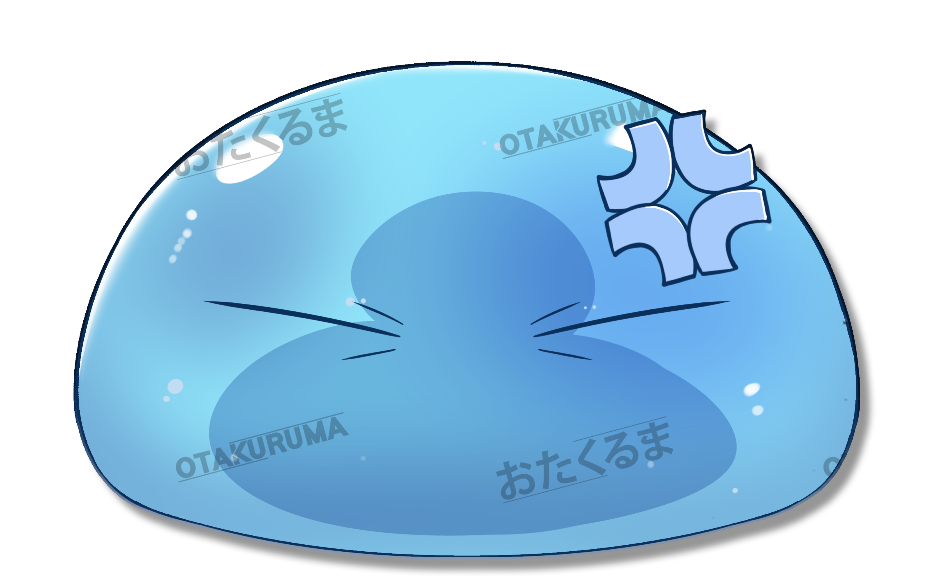 Anime Peeker and Stickers | Reincarnated as a Slime | Angry Rimuru ...