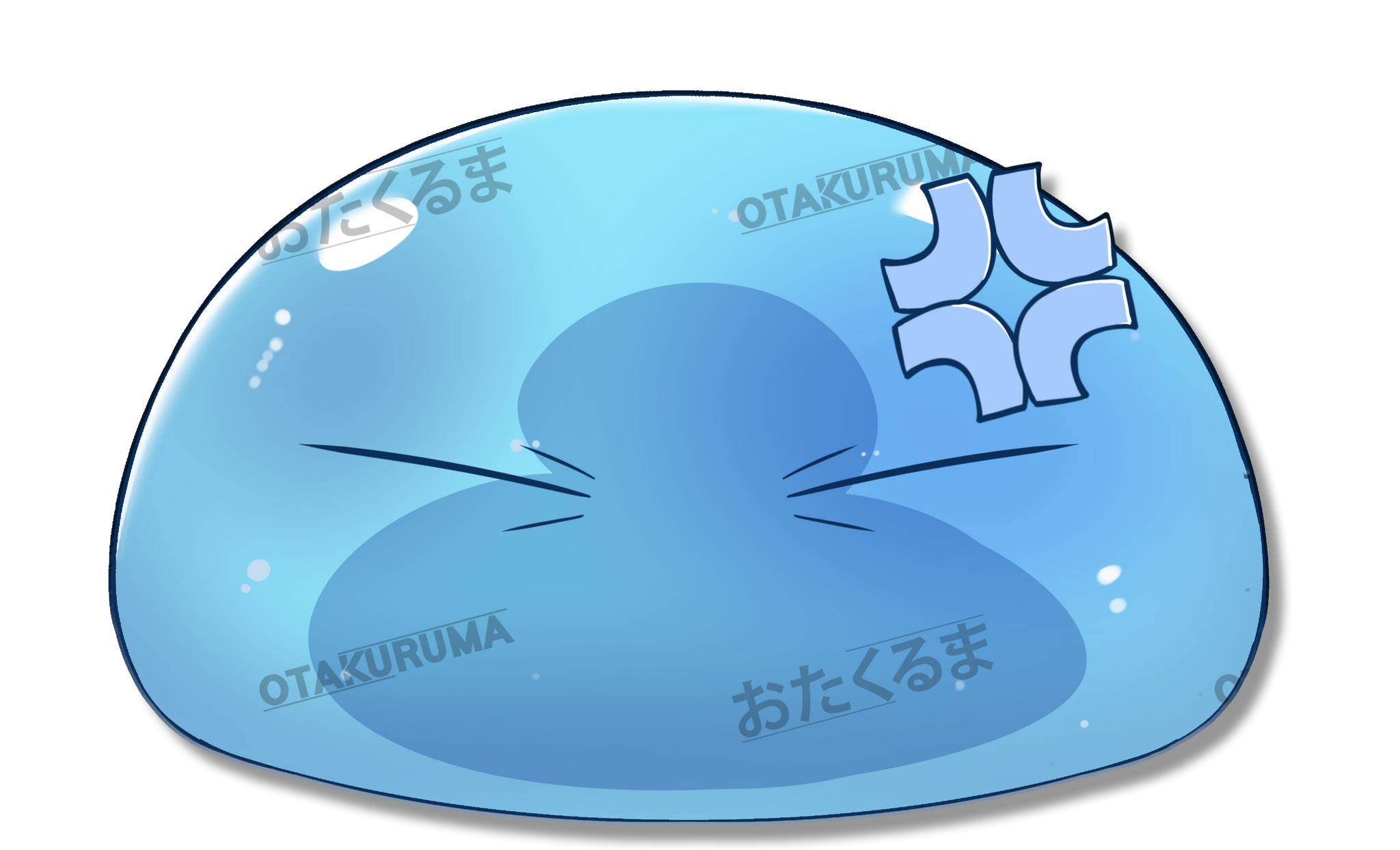 Anime Peeker and Stickers | Reincarnated as a Slime | Angry Rimuru ...