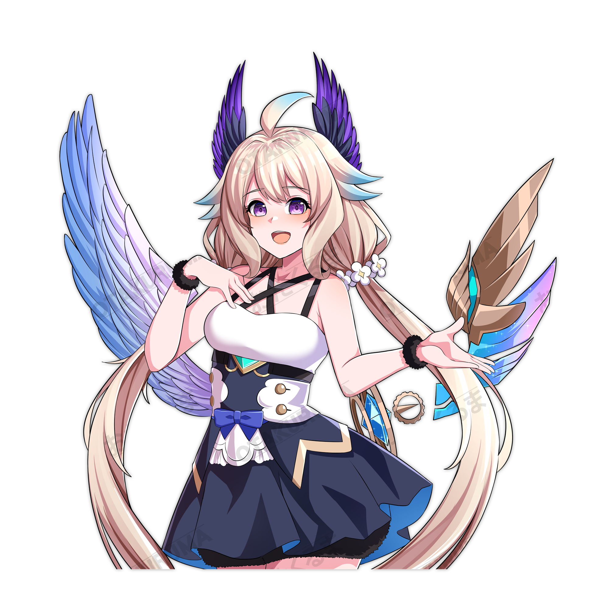 Anime Peeker and Stickers | Nijisanji | Enna – Otakuruma