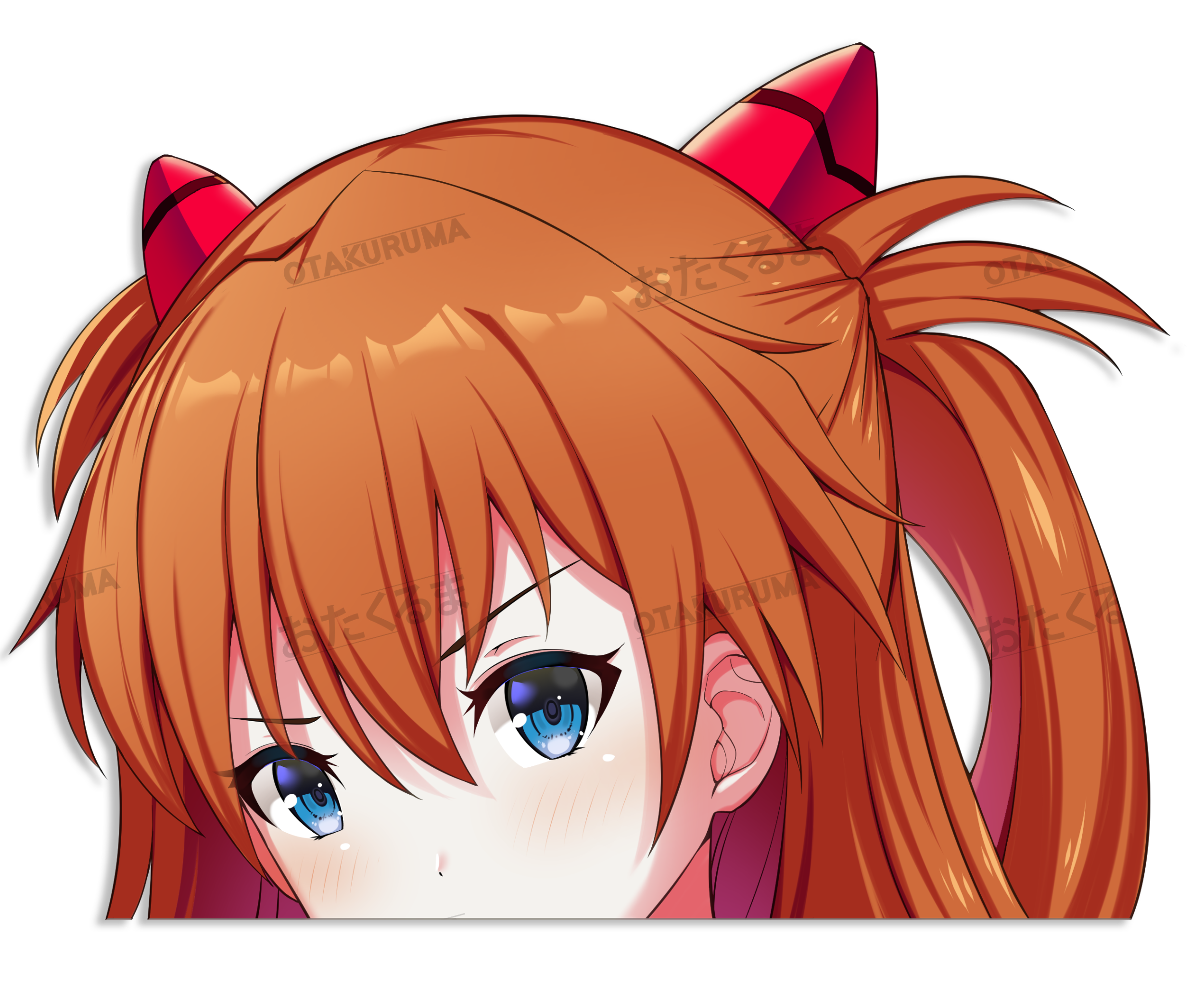 Anime Peeker and Stickers | Evangelion | Asuka – Otakuruma