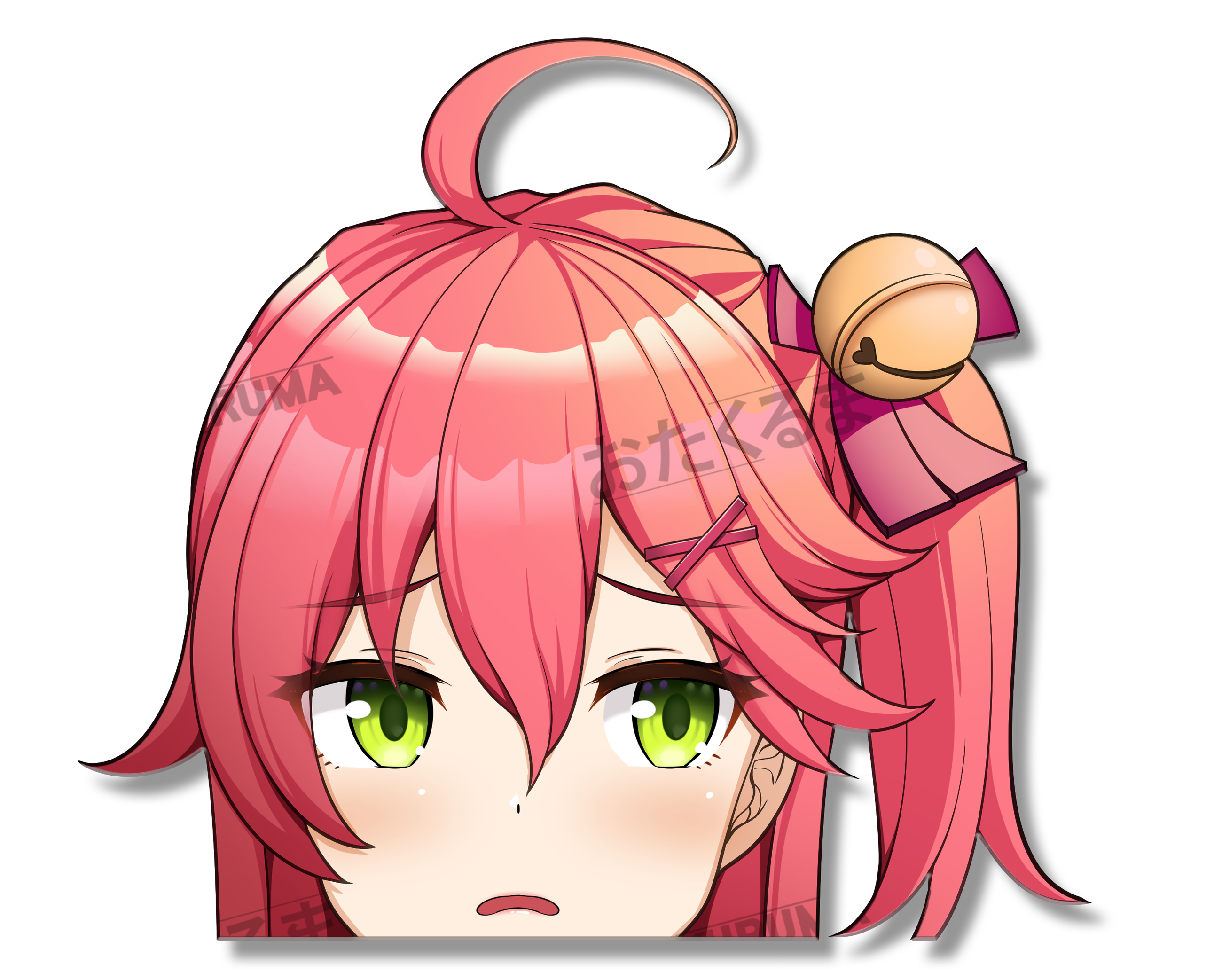 Anime Peeker and Stickers | Hololive | Miko – Otakuruma